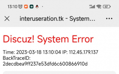 出现这个怎么办？Discuz! System Error - Discuz! X 问题求助 - Powered by Discuz!