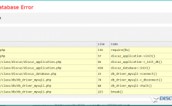 求助 安装完discuz3.4 打开发现报错 - 问题求助 - Powered by Discuz!